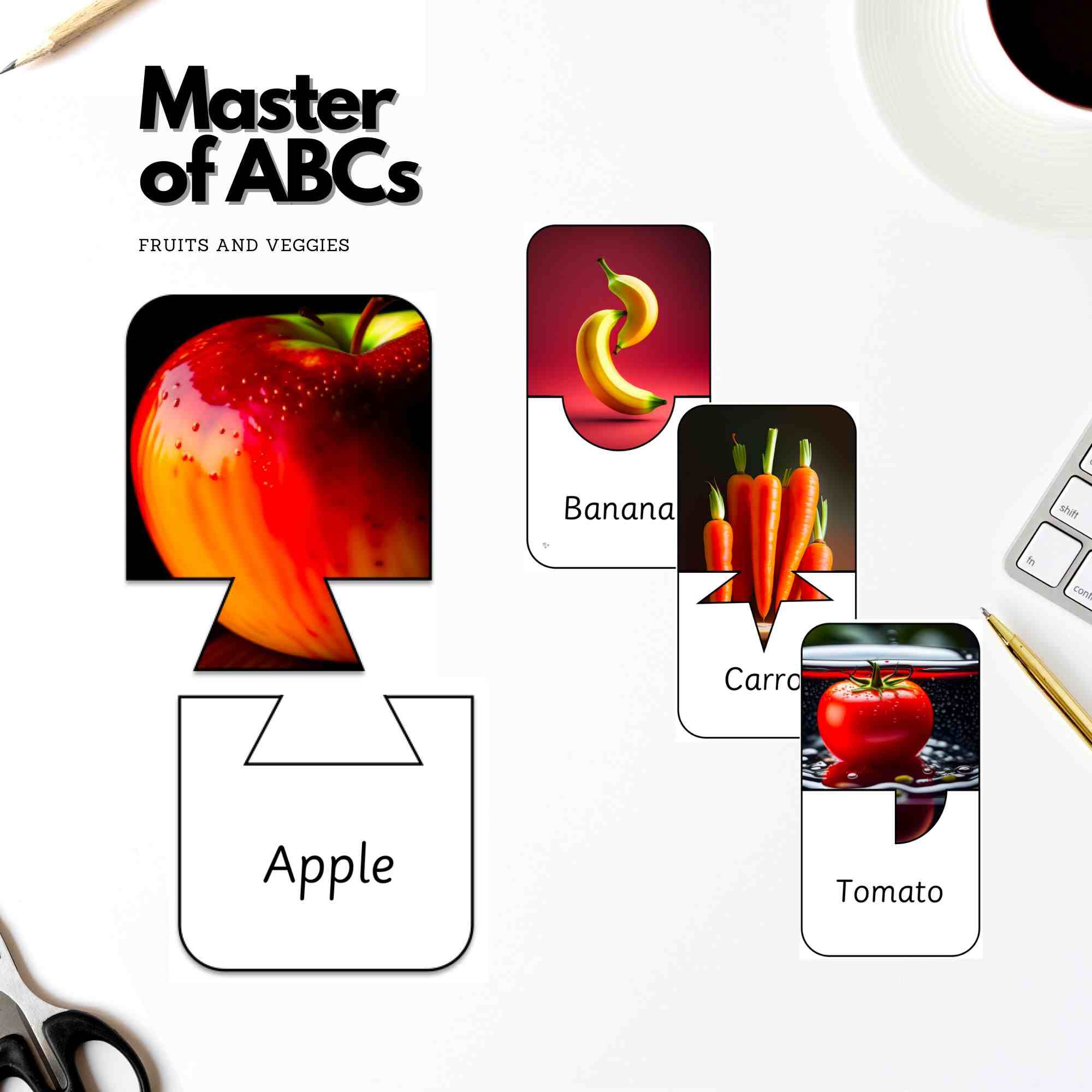 Master of ABCs - Fruits and Veggies Edition - iProf Shop