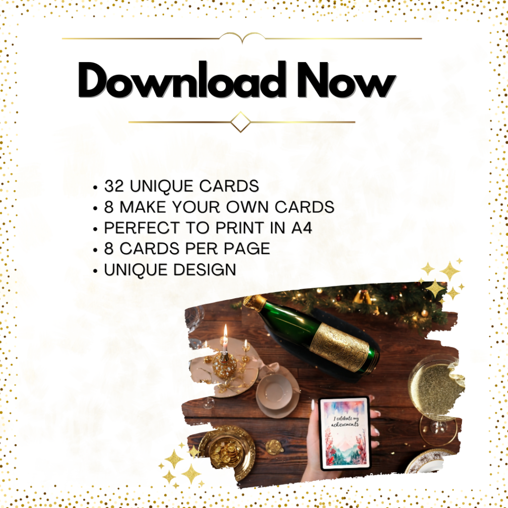 Positive Affirmations Cards for 30 days - iProf Shop