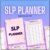 Speech Therapy Planner - 2024 SLP Planner - iProf Shop