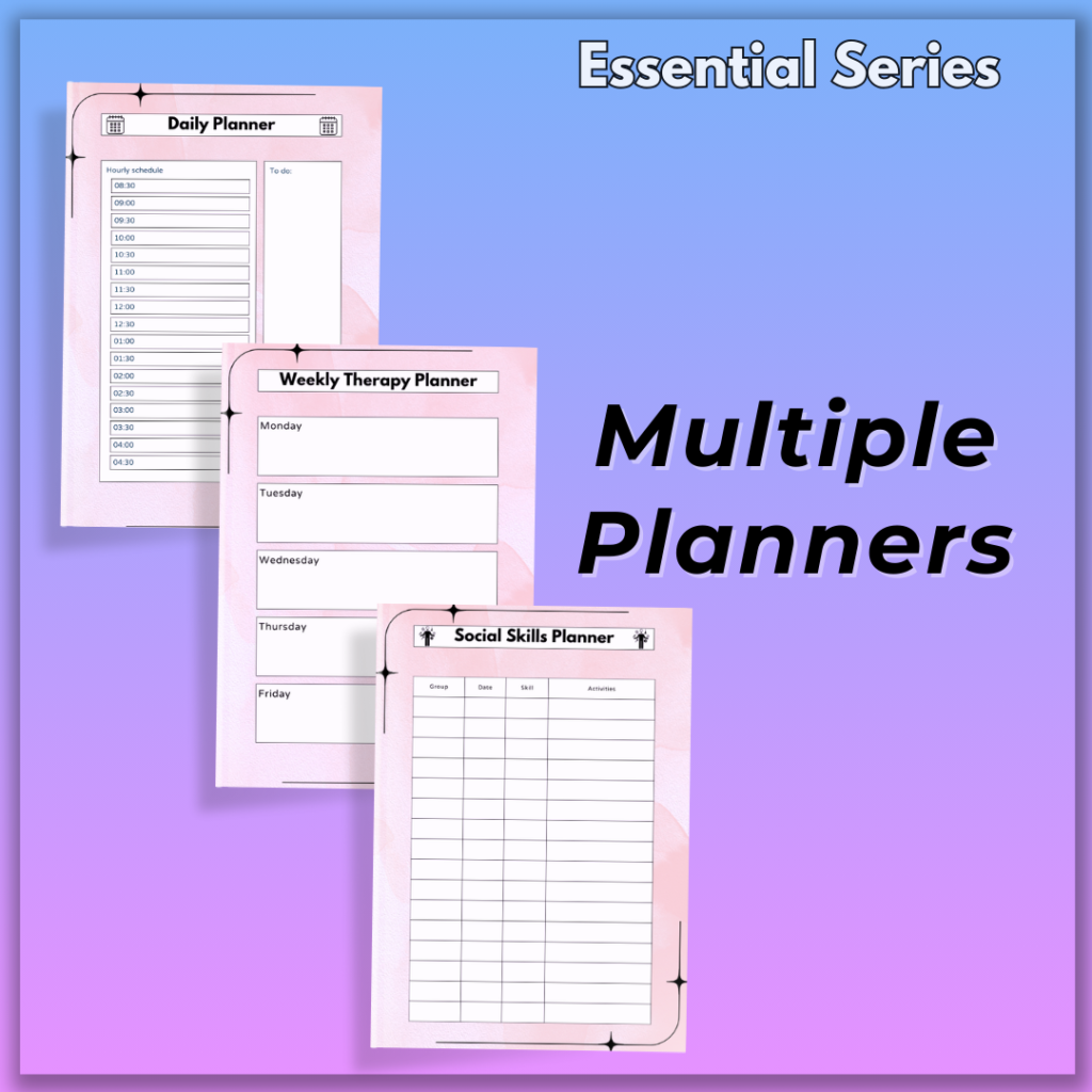 Speech Therapy Planner - 2024 SLP Planner - iProf Shop