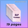 Speech Therapy Planner - 2024 SLP Planner - iProf Shop